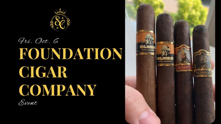 Foundation Cigar Company Event - Scenic City Cigars
